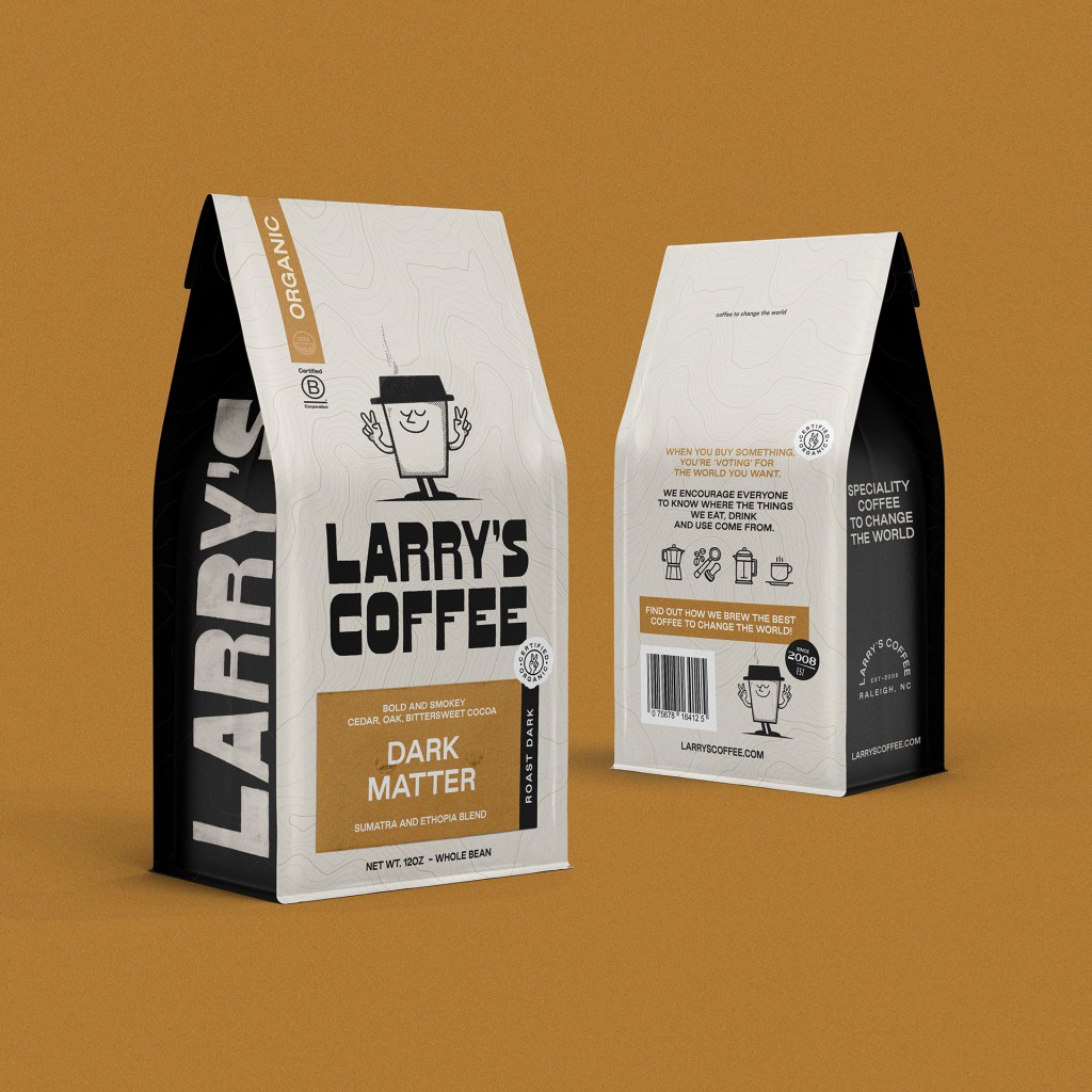 Larry’s Coffee: An Energetic Refresh for an Eco-Friendly Brand – PRINT ...