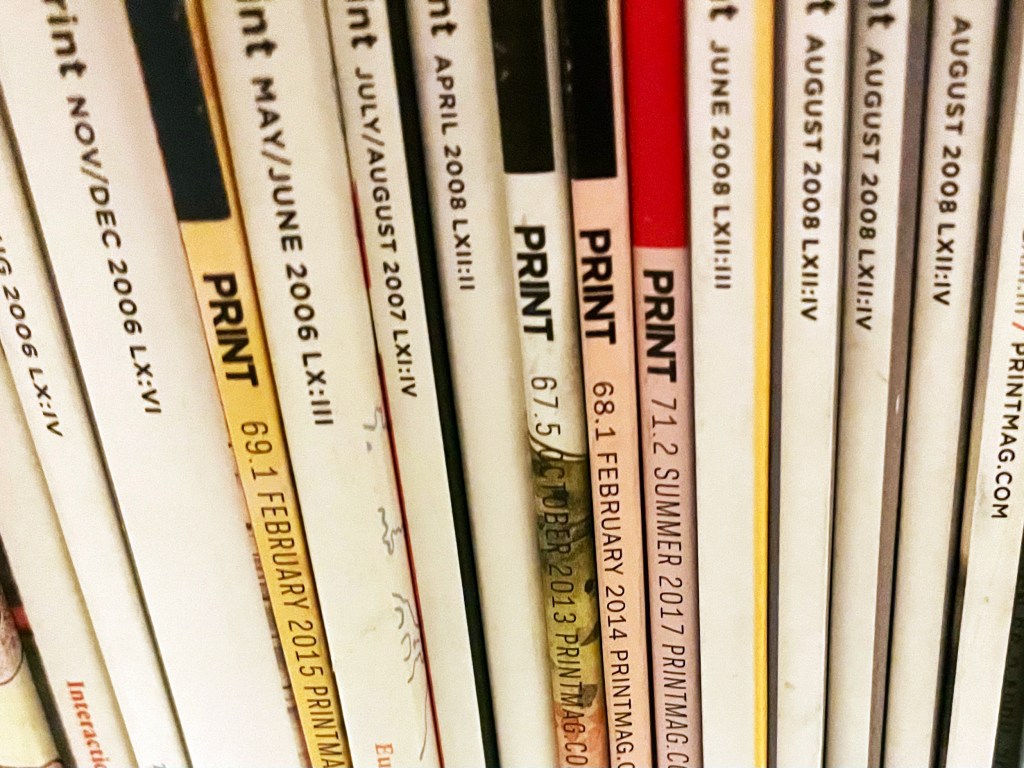 The Daily Heller: My Back Pages – PRINT Magazine