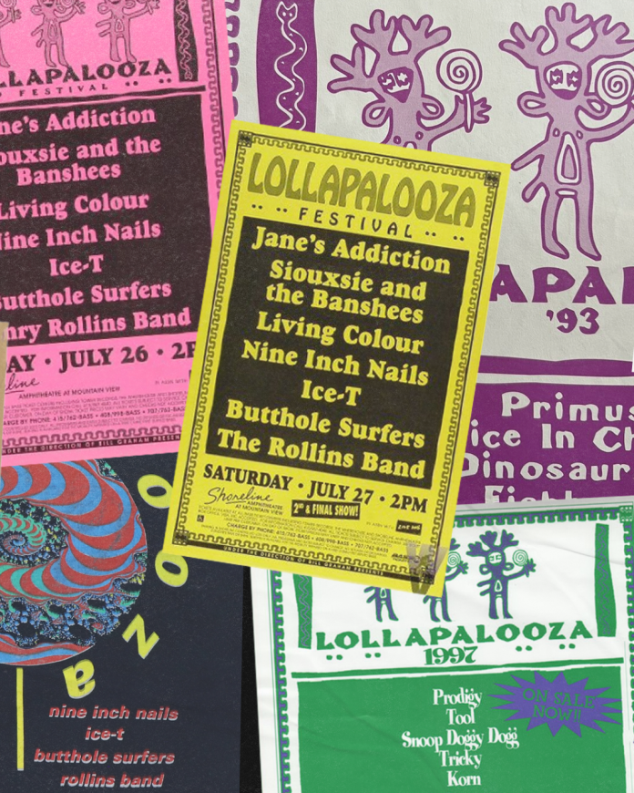 Someoddpilot's Colorful, Gritty Tribute to Lollapalooza’s Alt-Culture ...