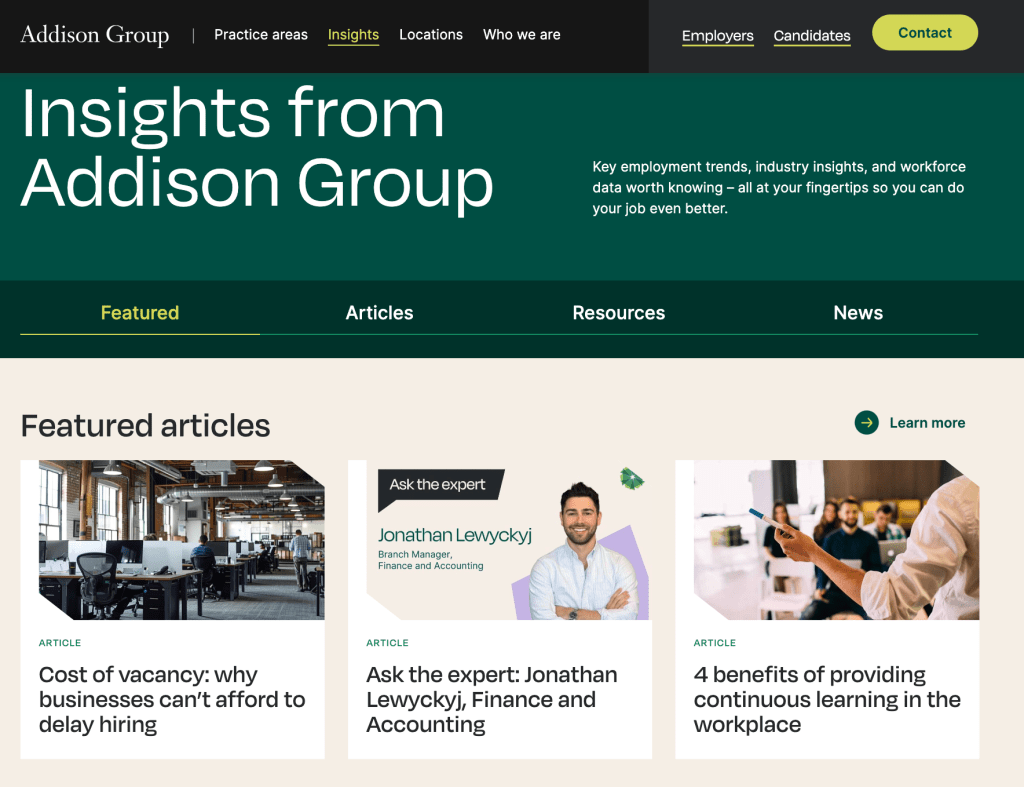 Addison Group Celebrates 25 Years with a Brand Refresh – PRINT Magazine
