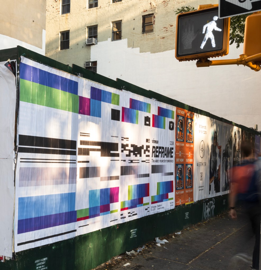 Uncommon's REFRAME Identity for Vimeo Challenges Design Norms Through Resolution – PRINT Magazine