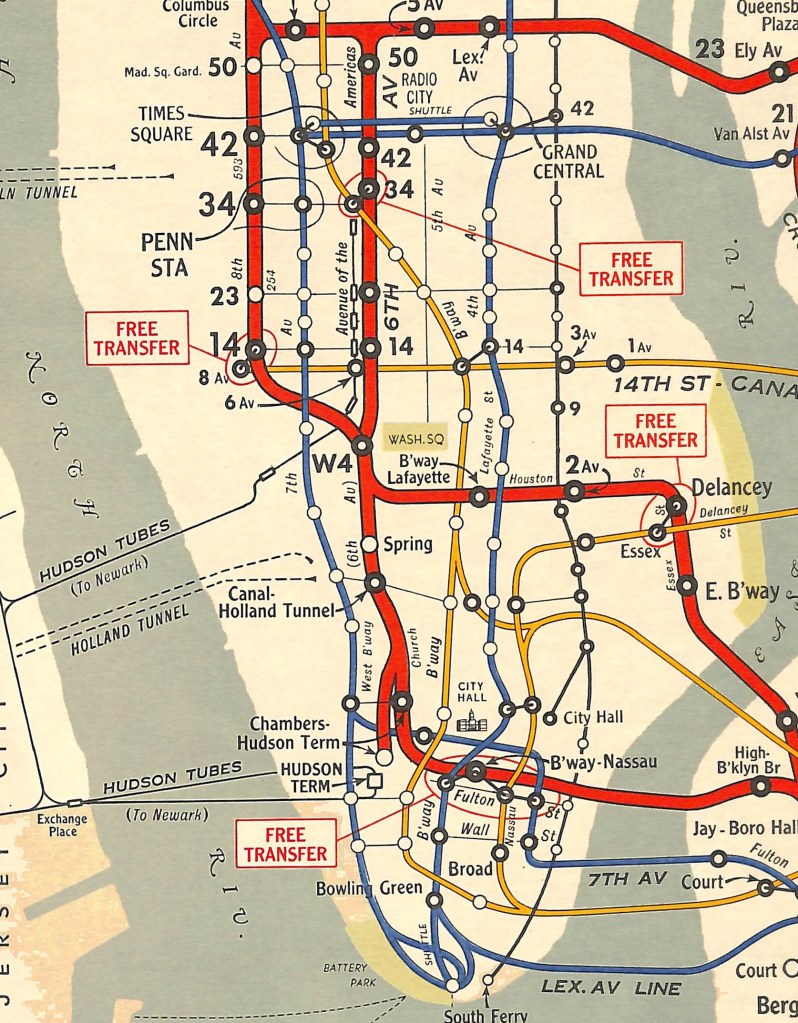 A Visual Study of the New York City Subway Map – PRINT Magazine