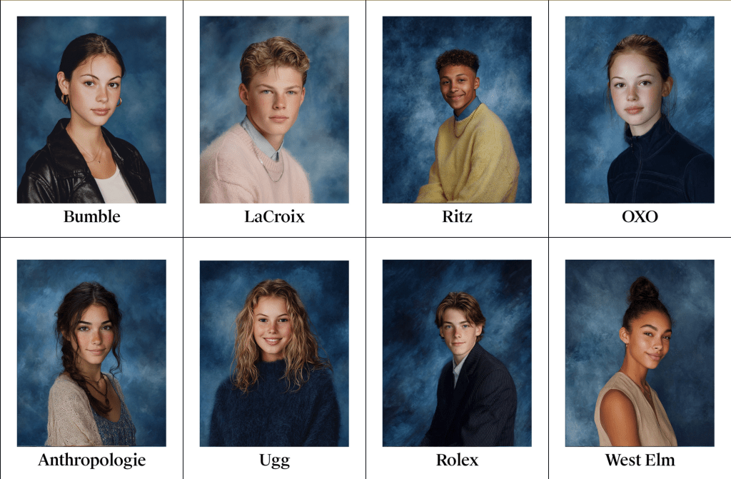 'Class of 100': If Brands Went to High School by Zach White – PRINT ...