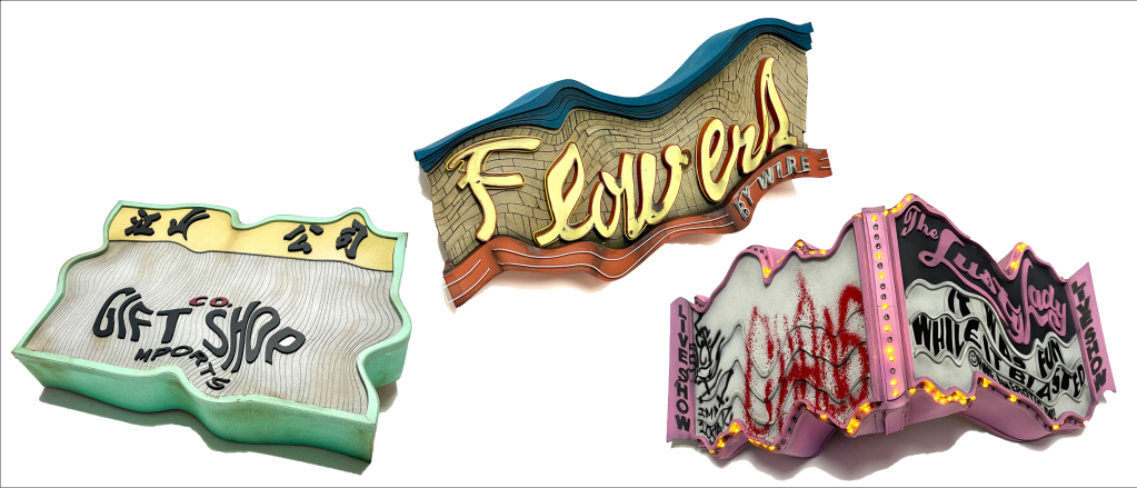 KSRA KSRA Recreates Old Signs as Melty Miniatures – PRINT Magazine